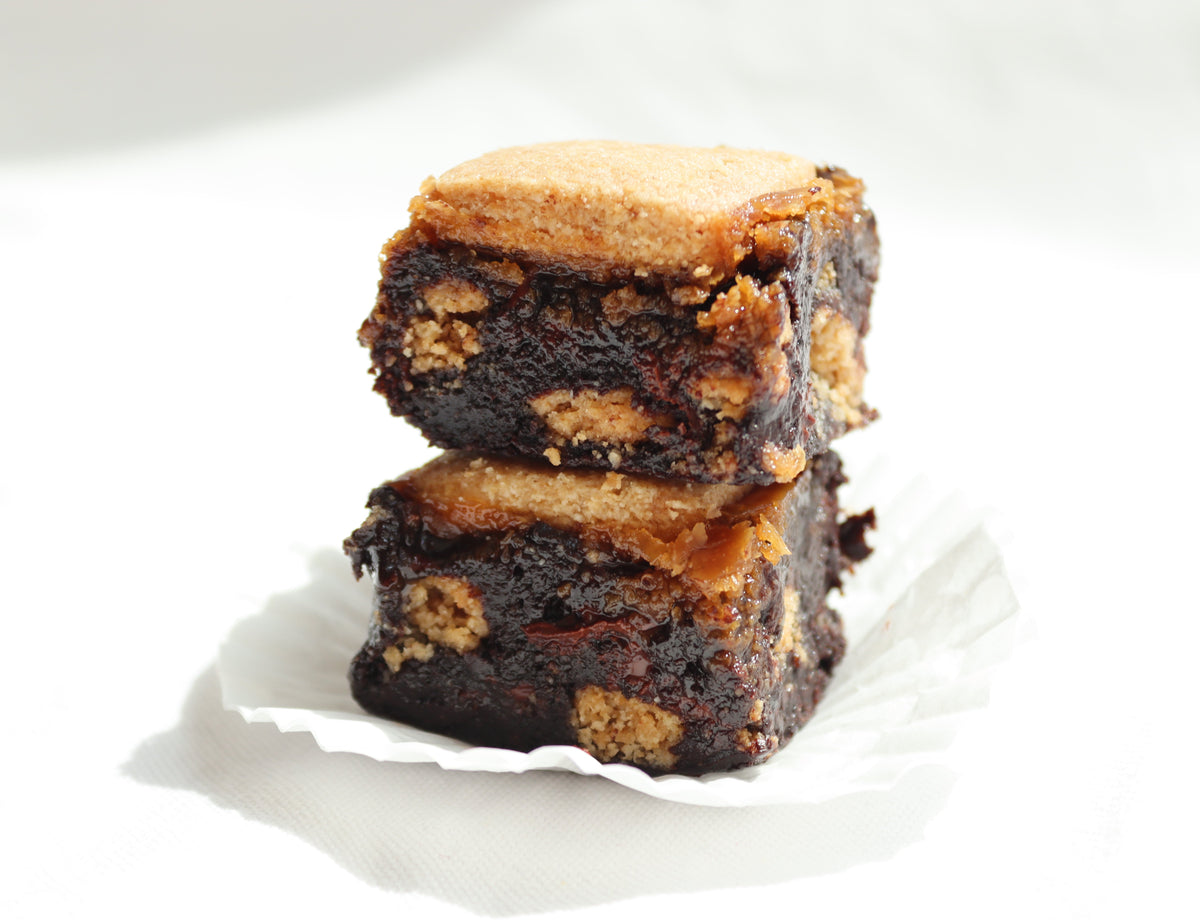 Royal Digestive Caramel Brownie – Maitha & Treats